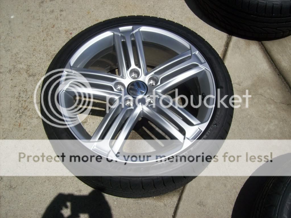 FS: 18" Talladega Wheels and Tires from a Golf R - $1800 firm | VW ...