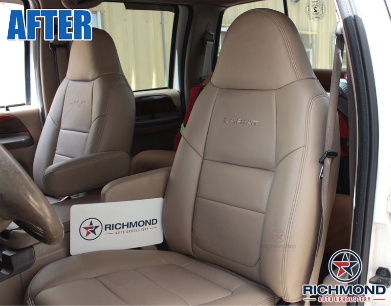 2005 Lincoln Aviator AC-Driver Side Lean Back PERFORATED Leather Seat ...